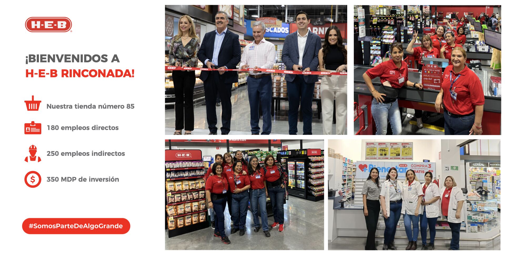 ¡Apertura H-E-B Rinconda! - H-E-B México